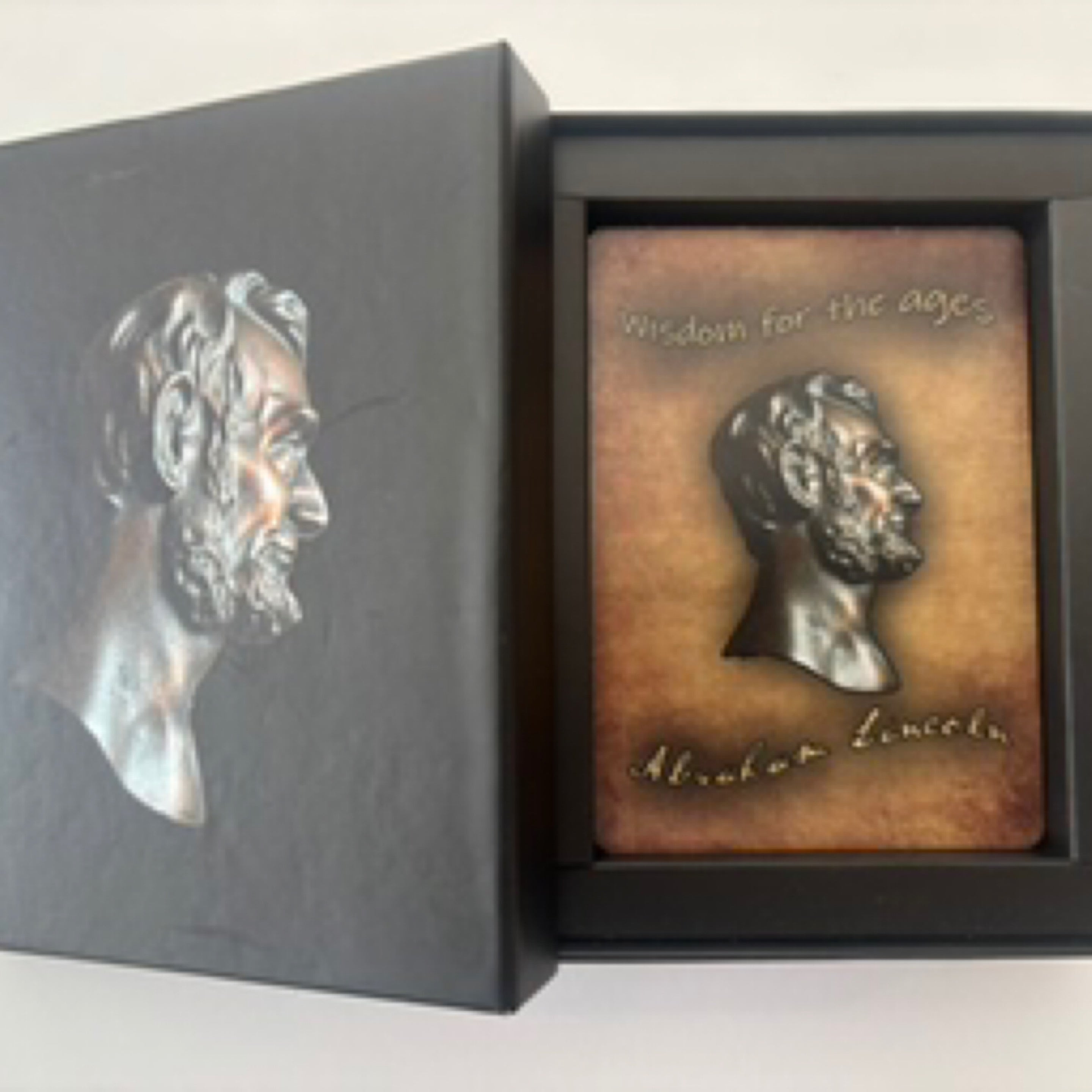 Abraham Lincoln Conversation Deck | DL Fowler Novels